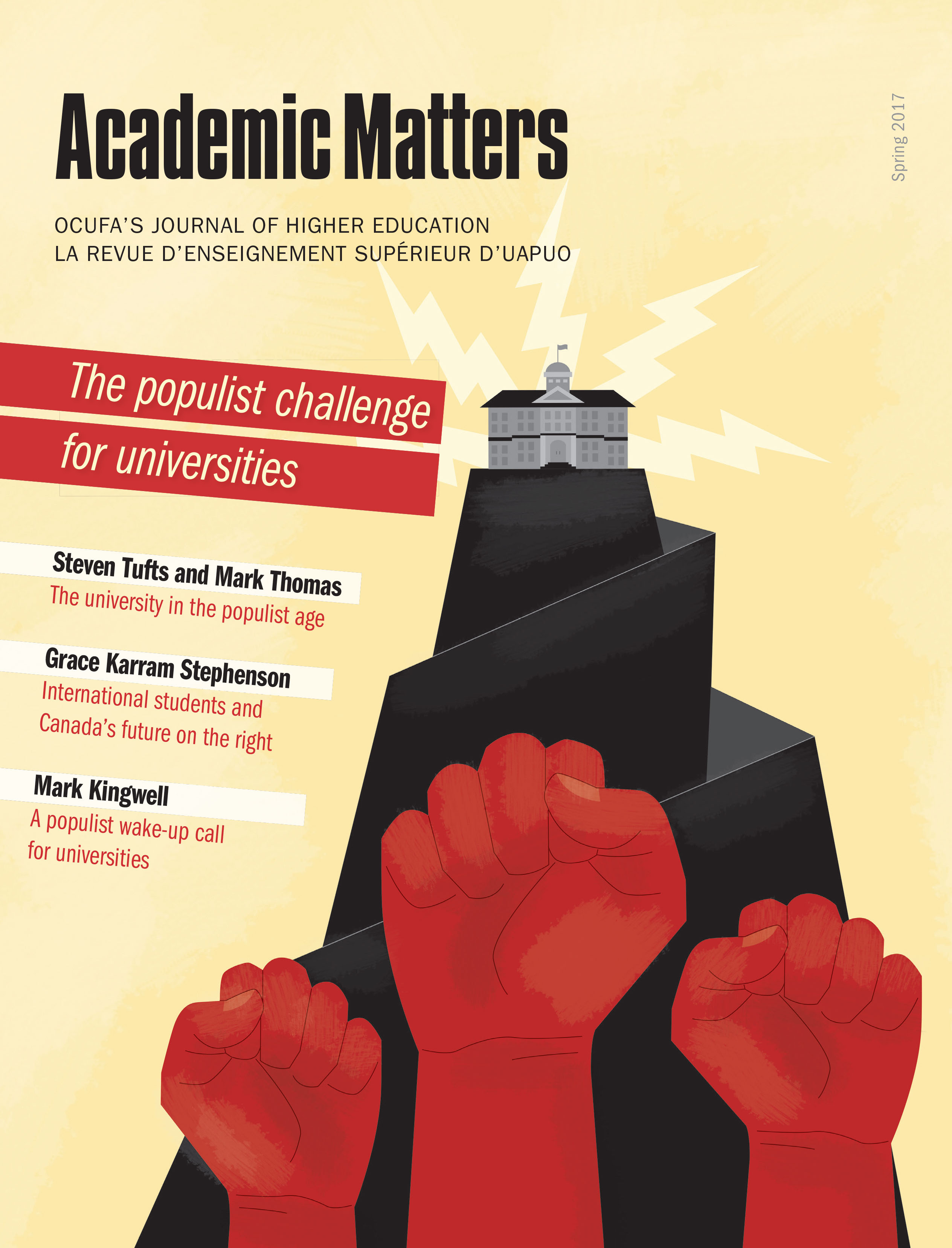The populist challenge for universities - Academic Matters